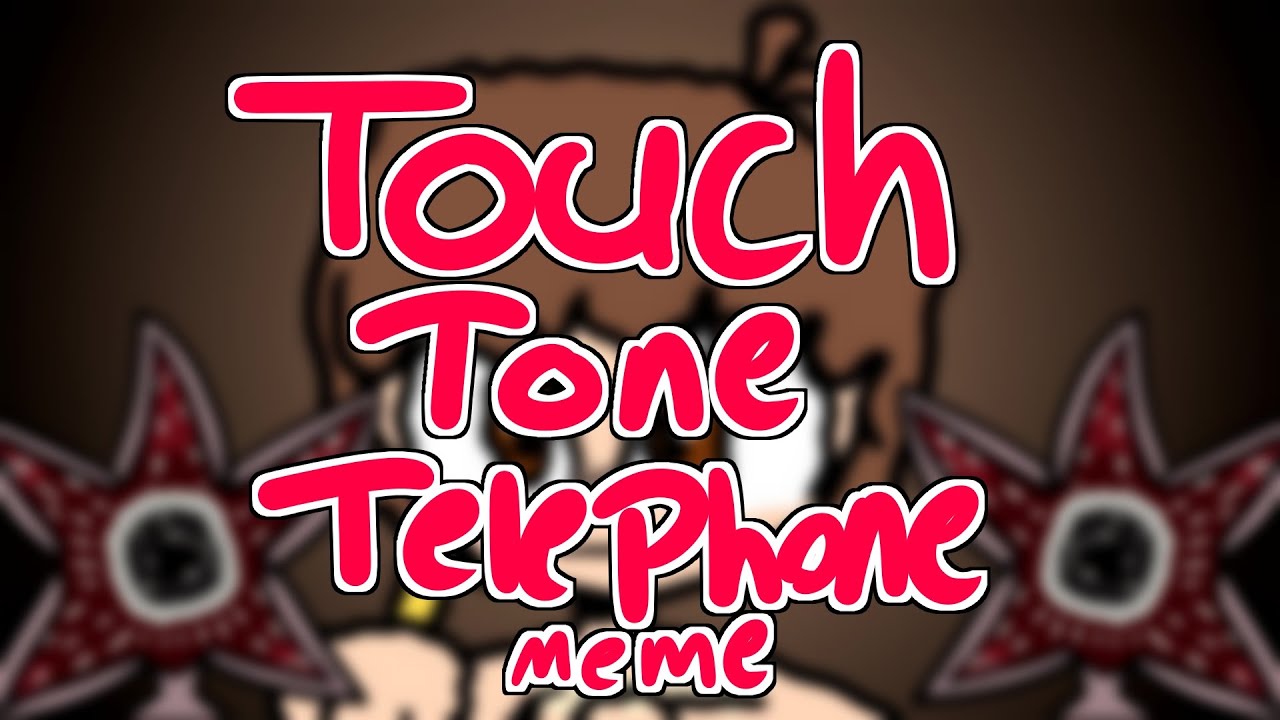 Touch Tone Telephone | Animation Meme | Stranger Things - YouTube