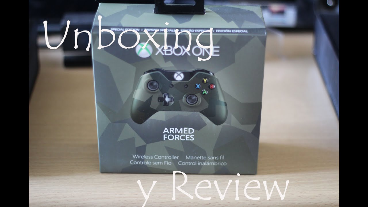 Unboxing | Control Xbox One Army Forces - YouTube