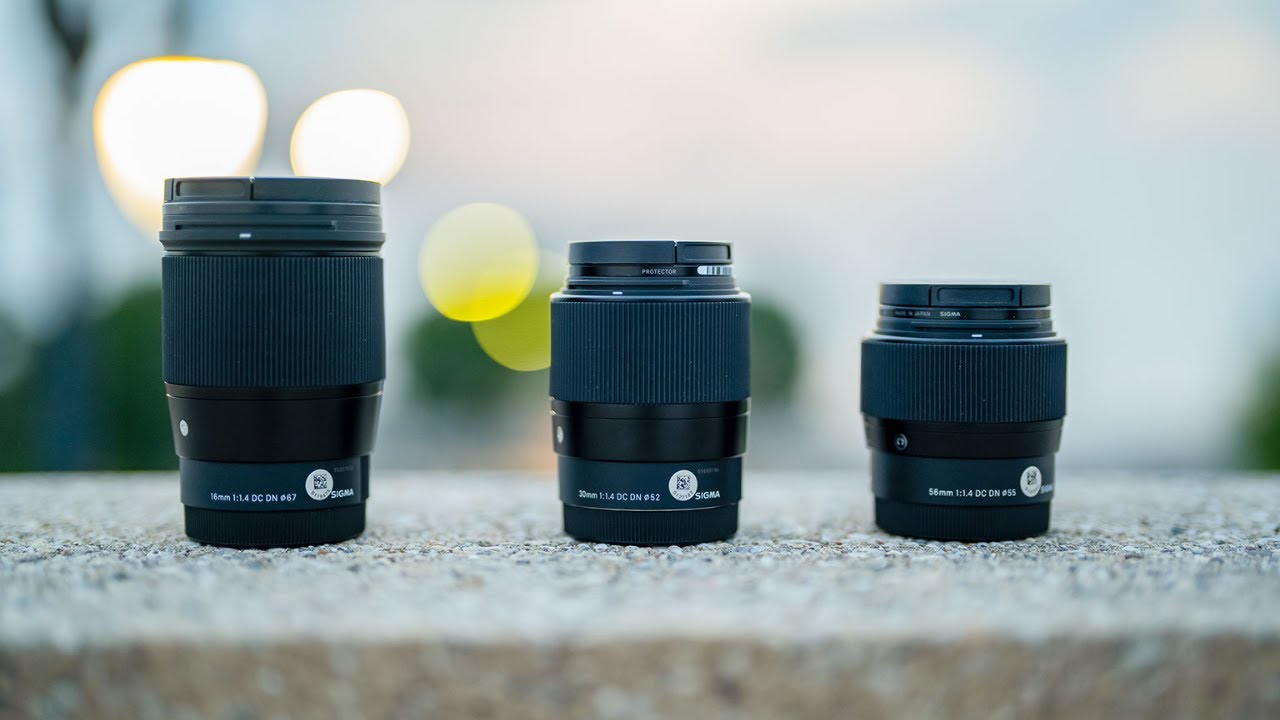 3 must own LENSES for your CROP SENSOR camera (Sony A6500) - YouTube