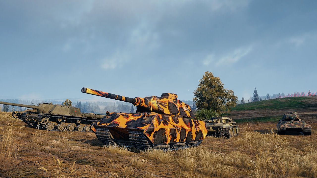 World of Tanks - VK100.01 P High Caliber - Ace Tanker - Siegfried Line ...