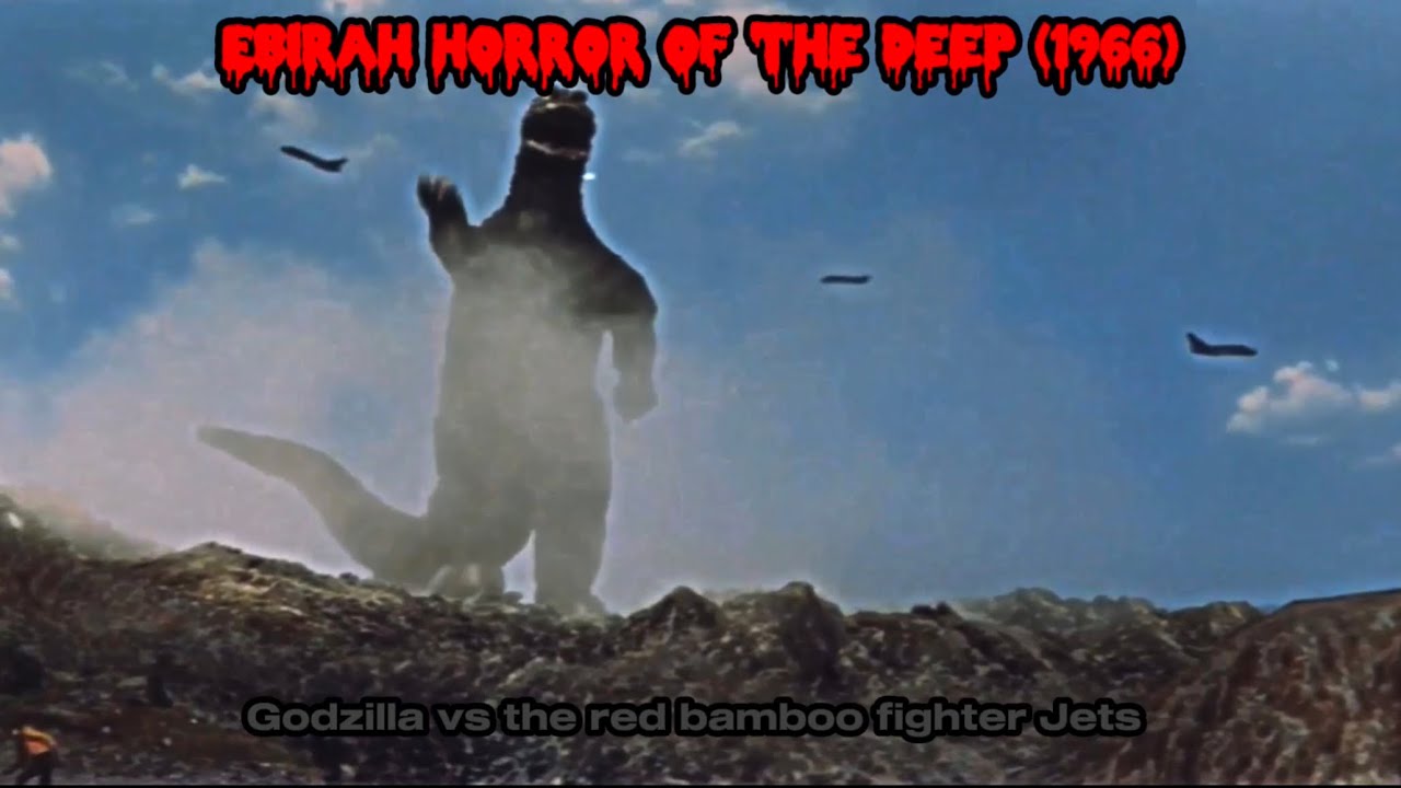Ebirah horror of the deep (1966) Godzilla vs the red bamboo fighter ...