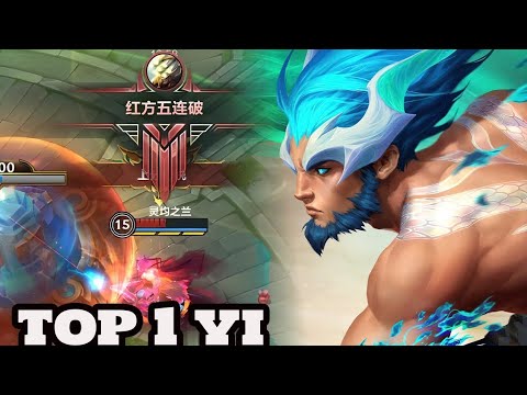 Wild Rift Master yi - Top 1 Master yi Gameplay Rank - YouTube