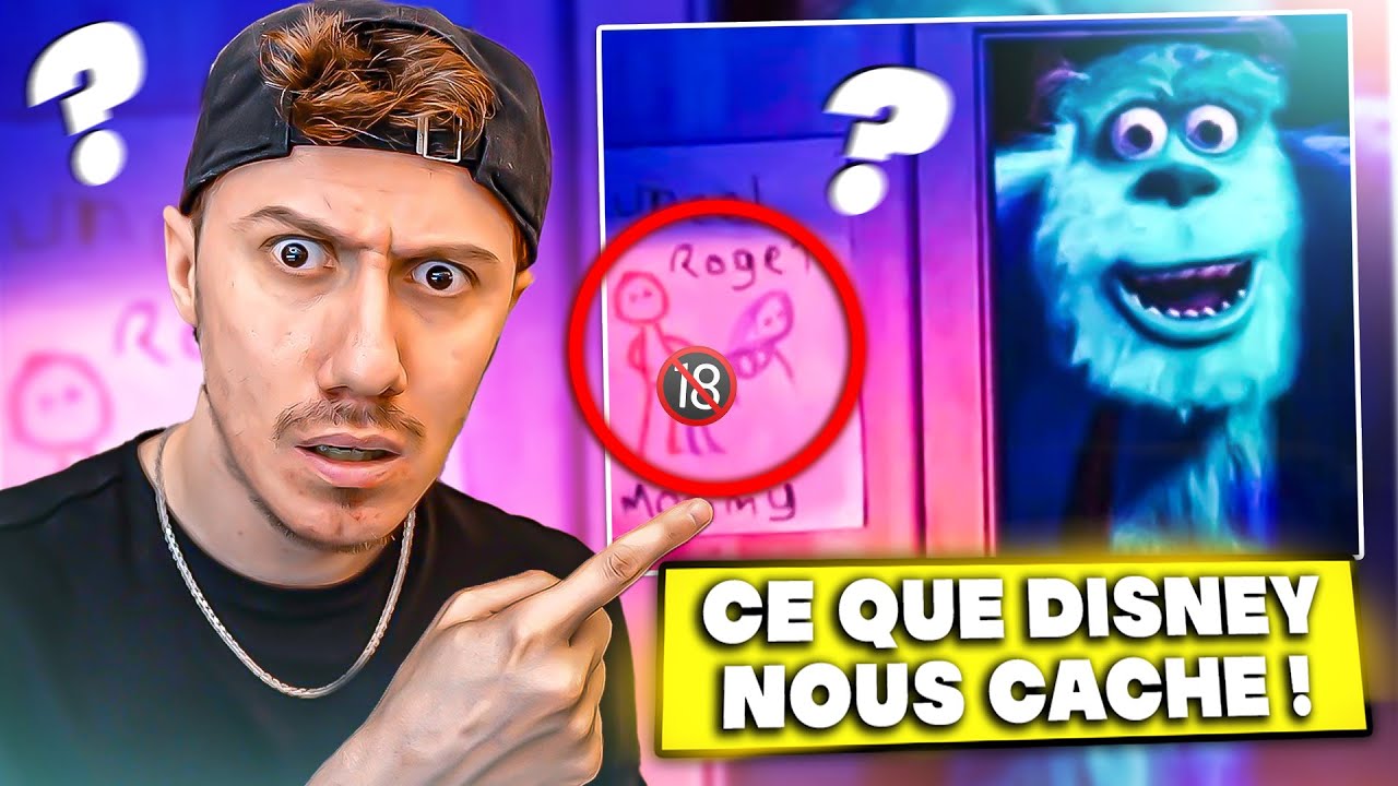 LES IMAGES CACHÉES DANS LES FILMS DISNEY ! (ils sont tarés) - YouTube