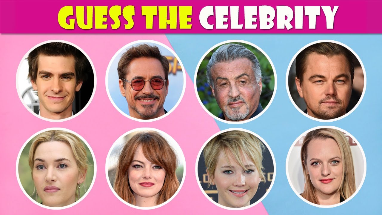 Guess The 40 Most Famous Celebrities In 5 Seconds - YouTube