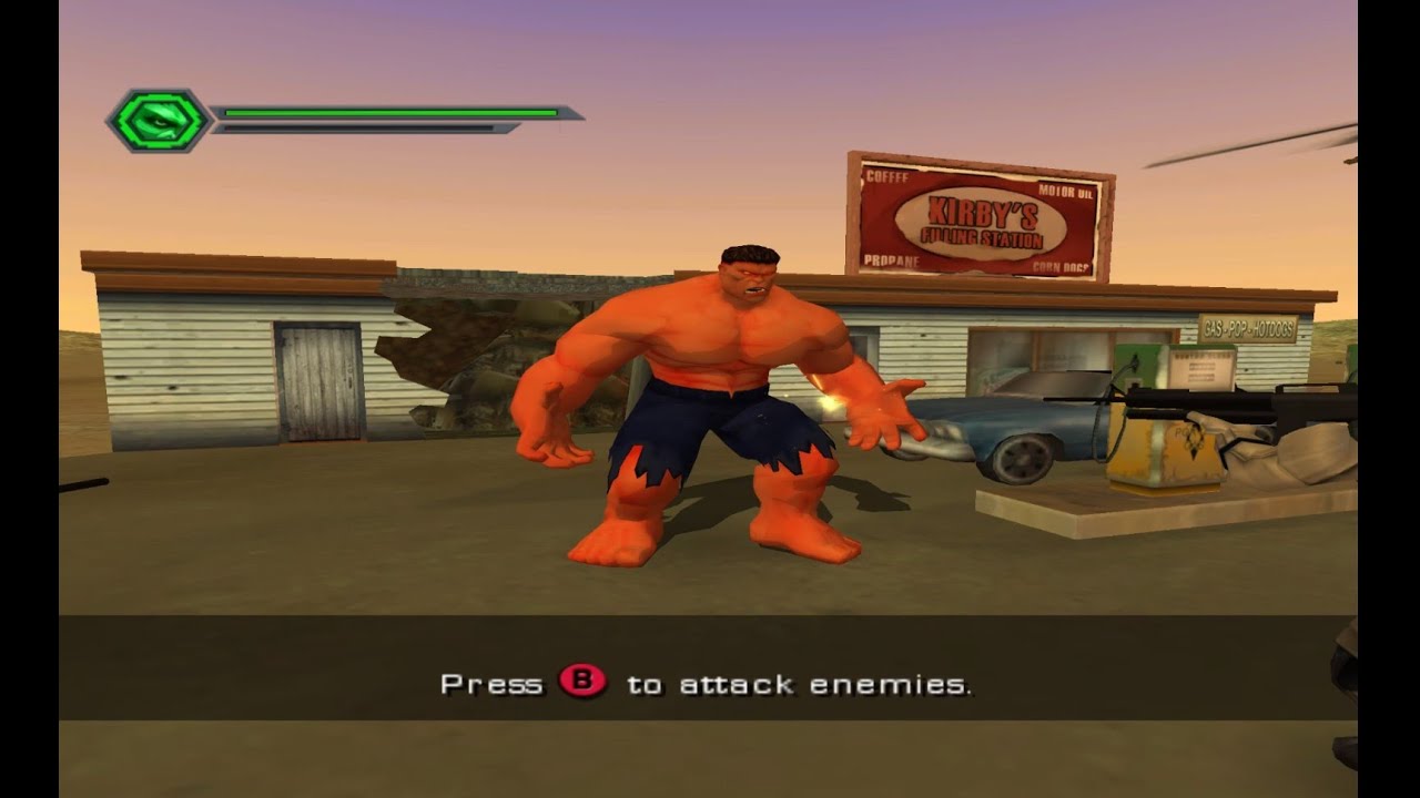 Hulk (2003)-Red Hulk Mod - YouTube