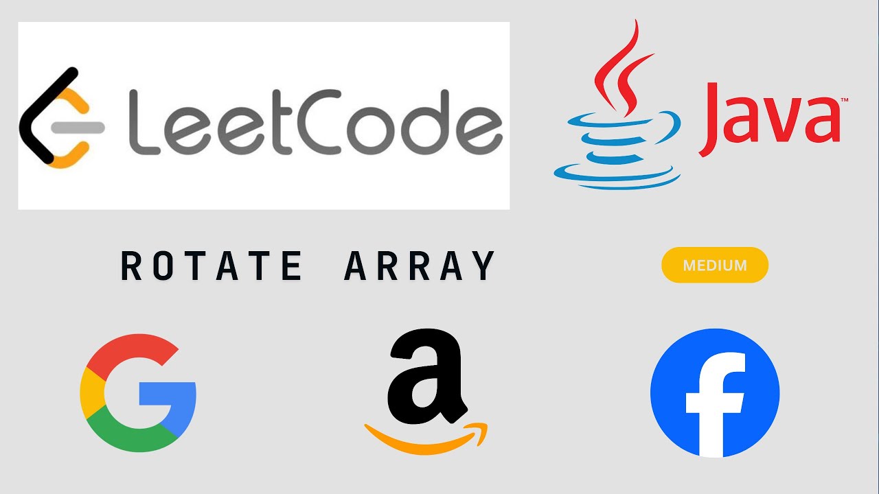 06 Rotate Array Leetcode Top Interview 150 Questions Youtube 3679