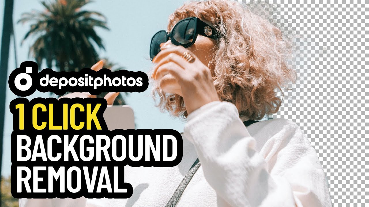 1 Click Background Removal from Images with DepositPhotos - YouTube
