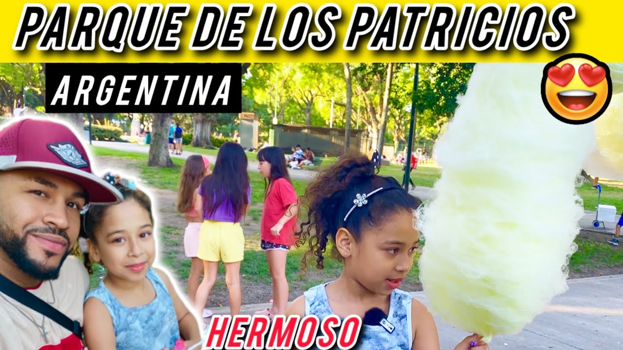 Parque de los PATRICIOS: Buenos Aires (Argentina) ¡ HERMOSO ! 😍 - YouTube