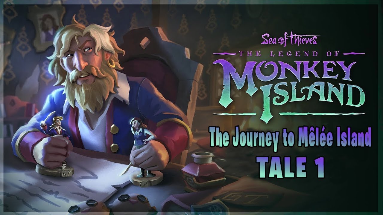SEA OF THIEVES - MONKEY ISLAND - The Journey to Mêlée Island - YouTube