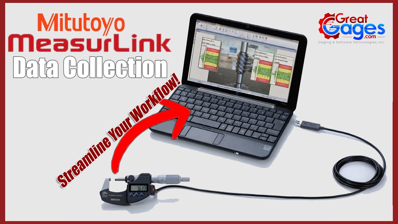 Mitutoyo Measurlink; Streamlined Data Collection! - YouTube