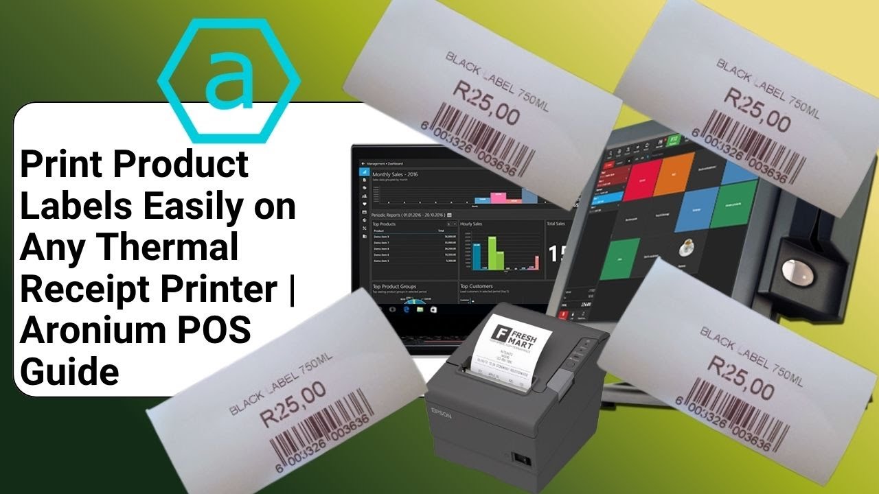 🏷️ Easiest Way to Print Labels Using Aronium POS (No Label Printer ...