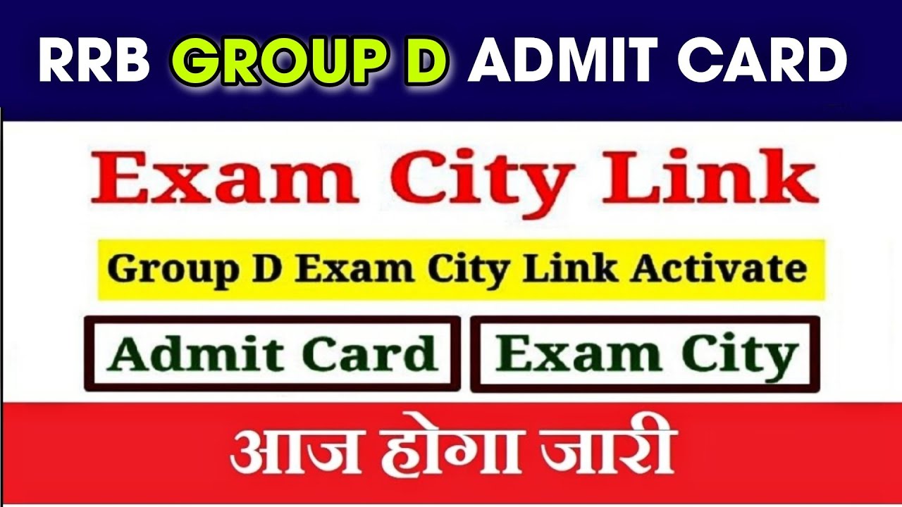 RRB Group D Admit Card Download 2022 : group d admit card 2022 state ...