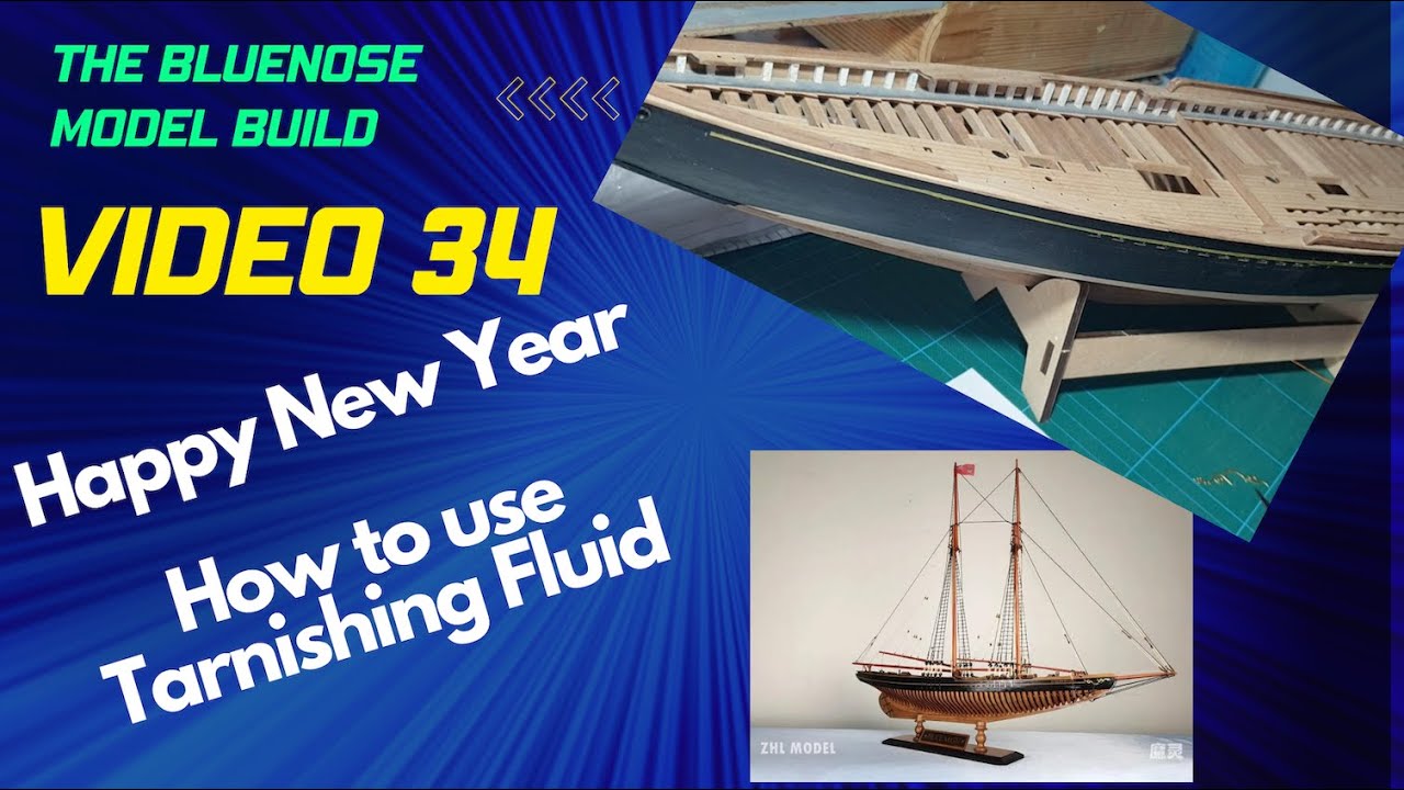 Bluenose Model Build, How To Use Use Tarnishing Fluid - YouTube