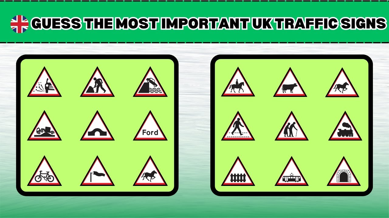 Most Important ROAD SIGNS That You Need To Know When Driving | Traffic ...