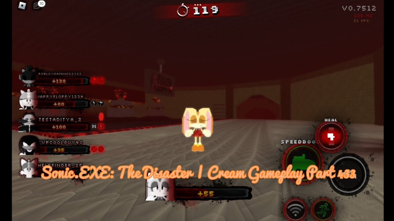 Sonic.EXE: The Disaster | Cream Gameplay Part 433 - YouTube