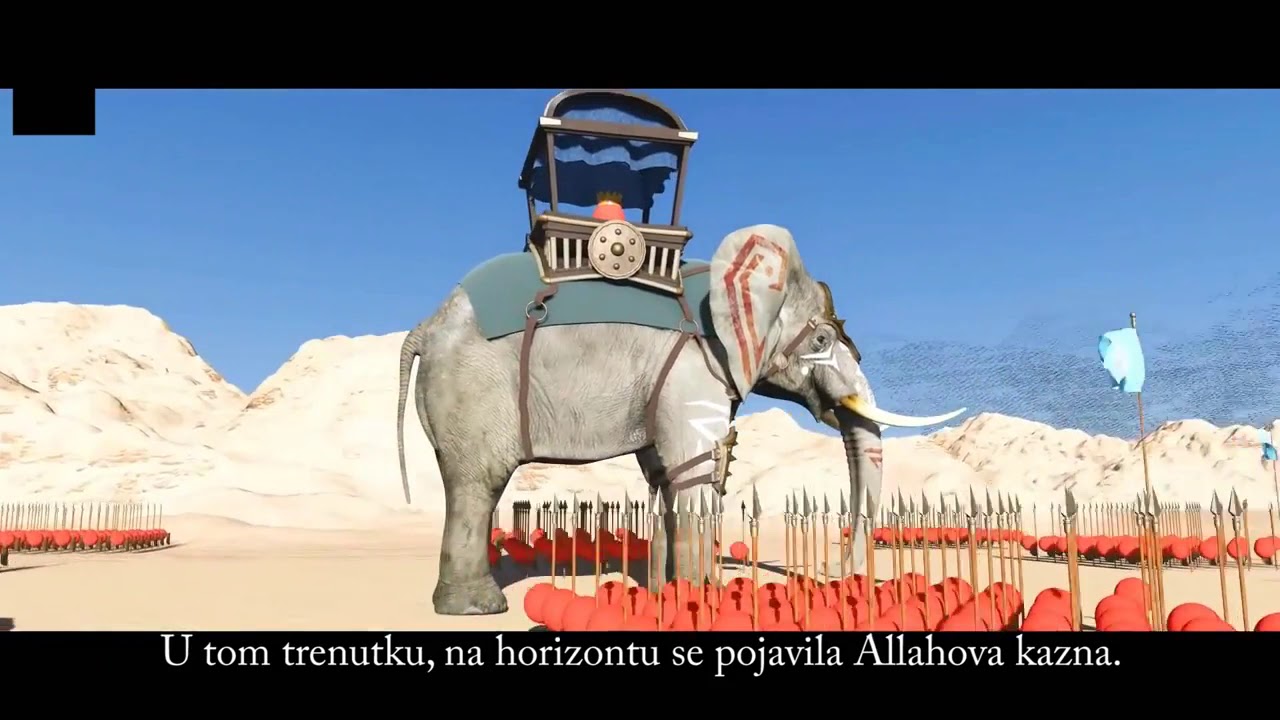 VLASNICI SLONA | Animirani film o pokušaju RUŠENJA KA'BE - YouTube