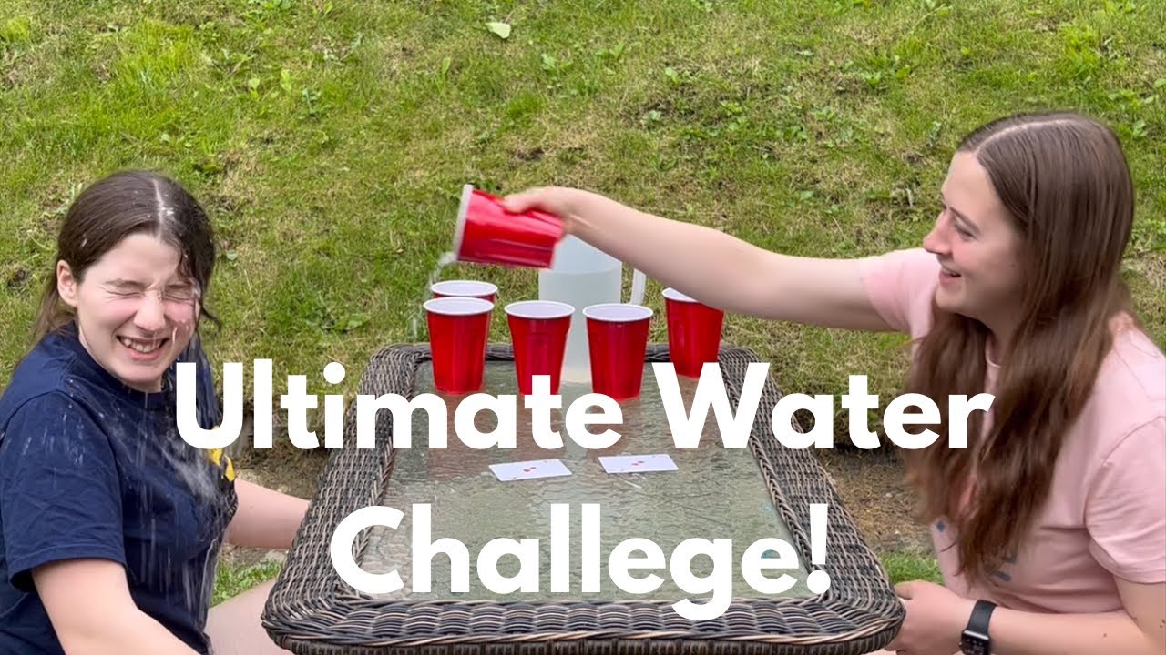 Ultimate Water Challenge! (we get wet💧)- Allegra & Waverly - YouTube