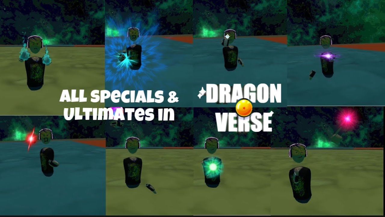 Showcasing all specials and ultimates in Rec Room dragon verse - YouTube