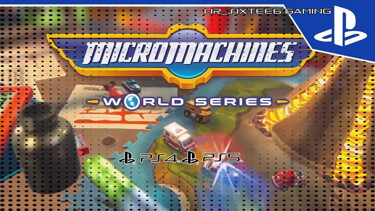 Playing 'Micro Machines World Series' For PS4/PS5 Jailbreak - YouTube