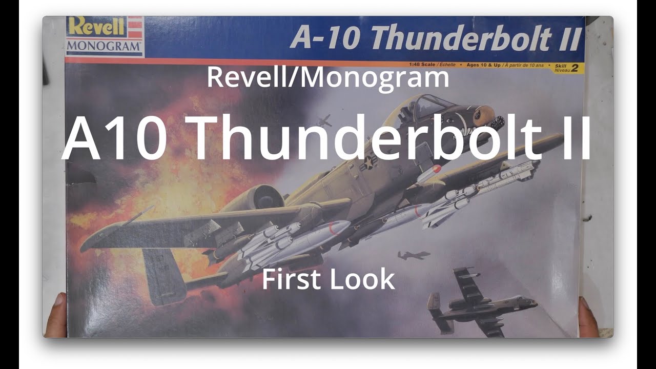 Revell/Monogram 1:48 Scale A10 Thunderbolt II- First Look - YouTube