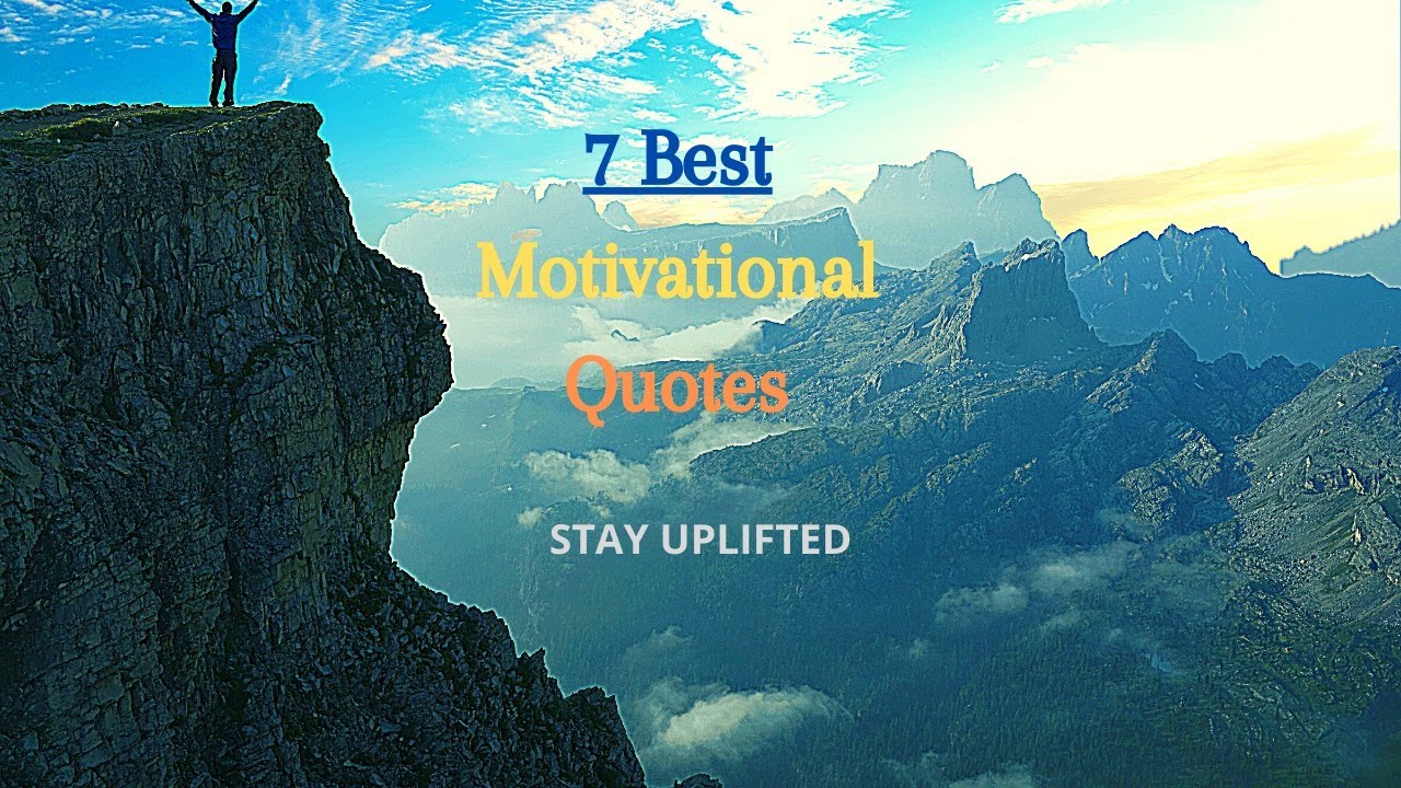 7 best motivational quotes (STAY STRONG & INSPIRED) Positive ...