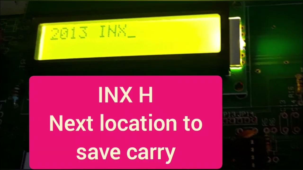 Microprocessor 8085 multiplication program on trainer Kit ...