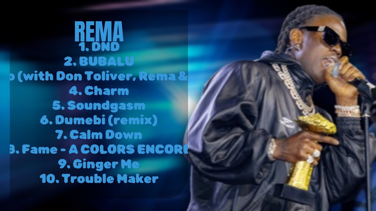 Ginja Me-Rema-Essential tracks of 2024-Engaging - YouTube