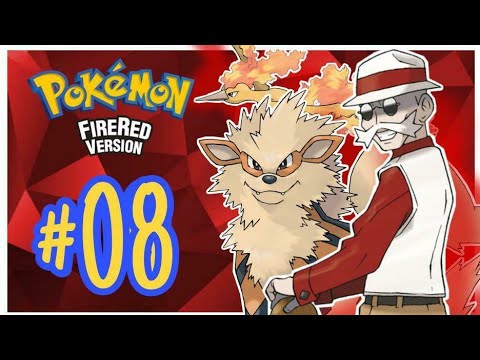 POKÉMON FIRE RED - GAMEPLAY WALKTHROUGH #8 "UM EPISÓDIO FLAMEJANTE E O ...
