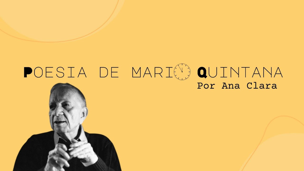 Poema: "O Tempo" (Mario Quintana) - Quarteto Leitor📚 - YouTube