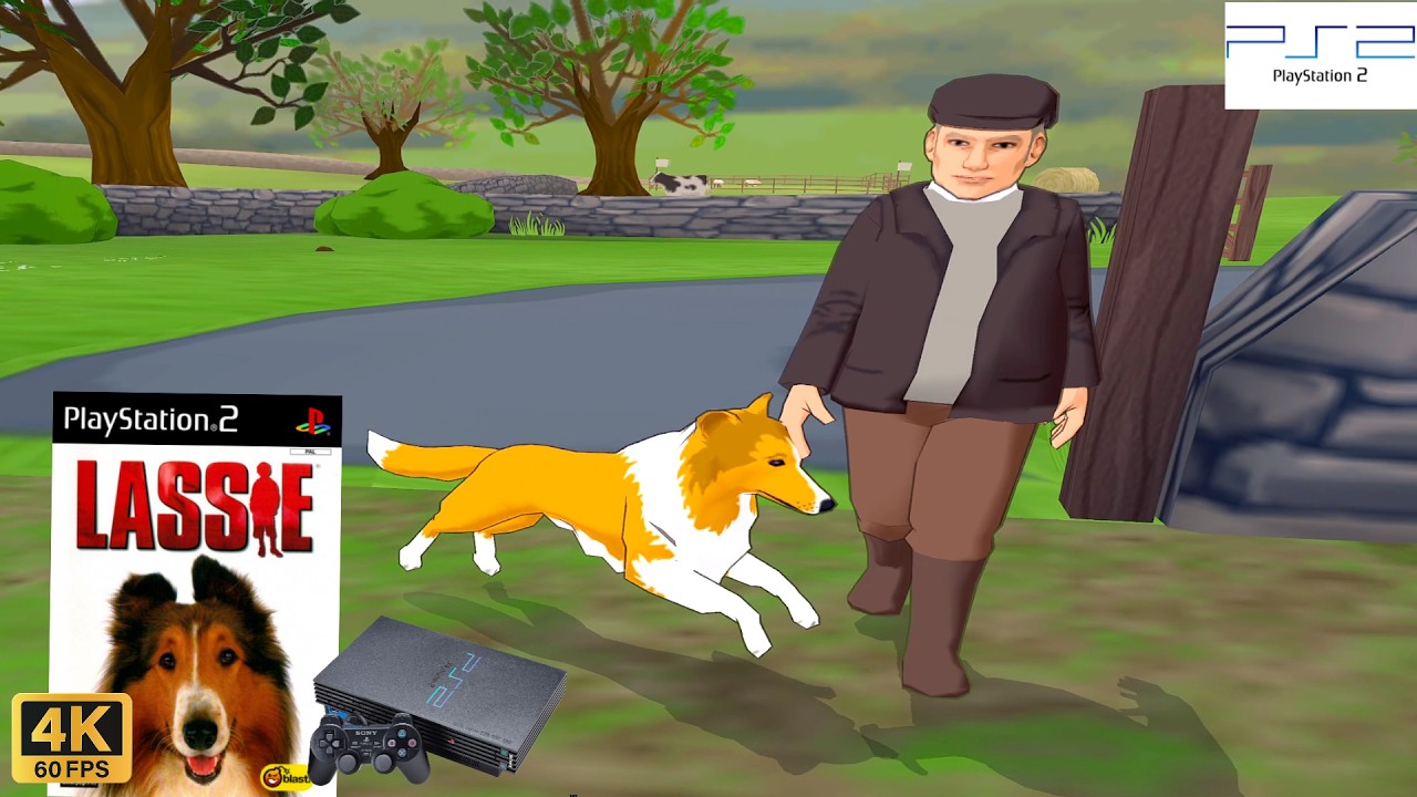Lassie (2007) Sony PlayStation 2 (PS2) Gameplay in HD～4K 60FPS - YouTube