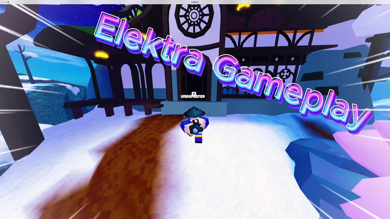 Elektra Gameplay Roblox Bedwars Youtube