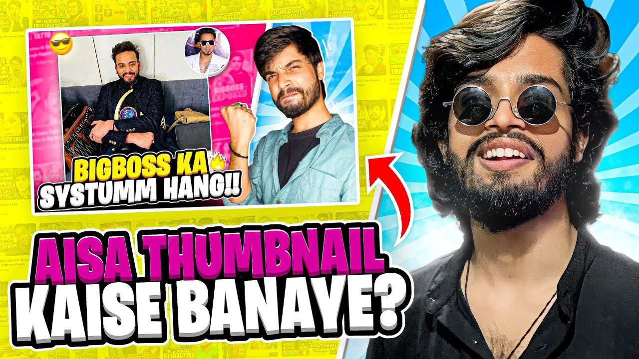 Create Thumbnail Like Shivam Singh Rajput - YouTube