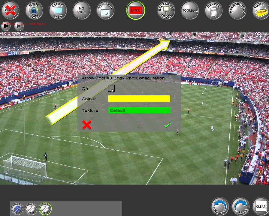 Point-HD Trainer Telestrator Stretchy Arrow Tool - YouTube