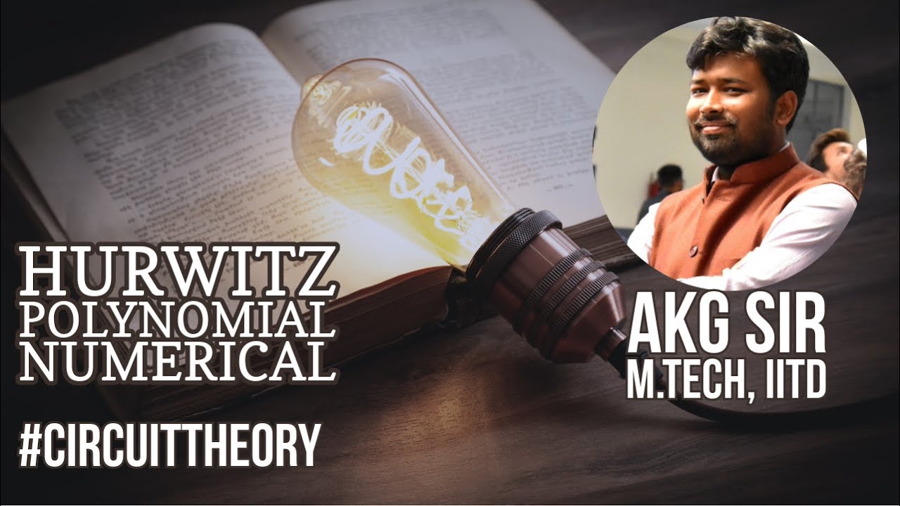 HURWITZ POLYNOMIAL NUMERICAL - YouTube