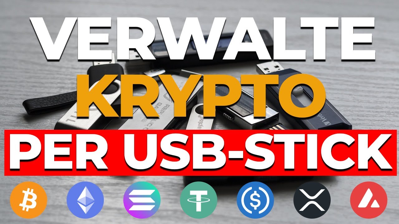 So machst Du aus einem 3€ USB-Stick ein Krypto Wallet - YouTube