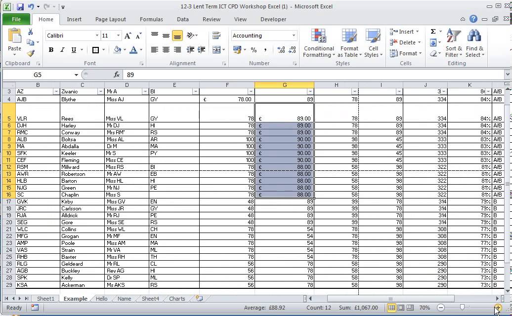 Excel 4 Printing - YouTube