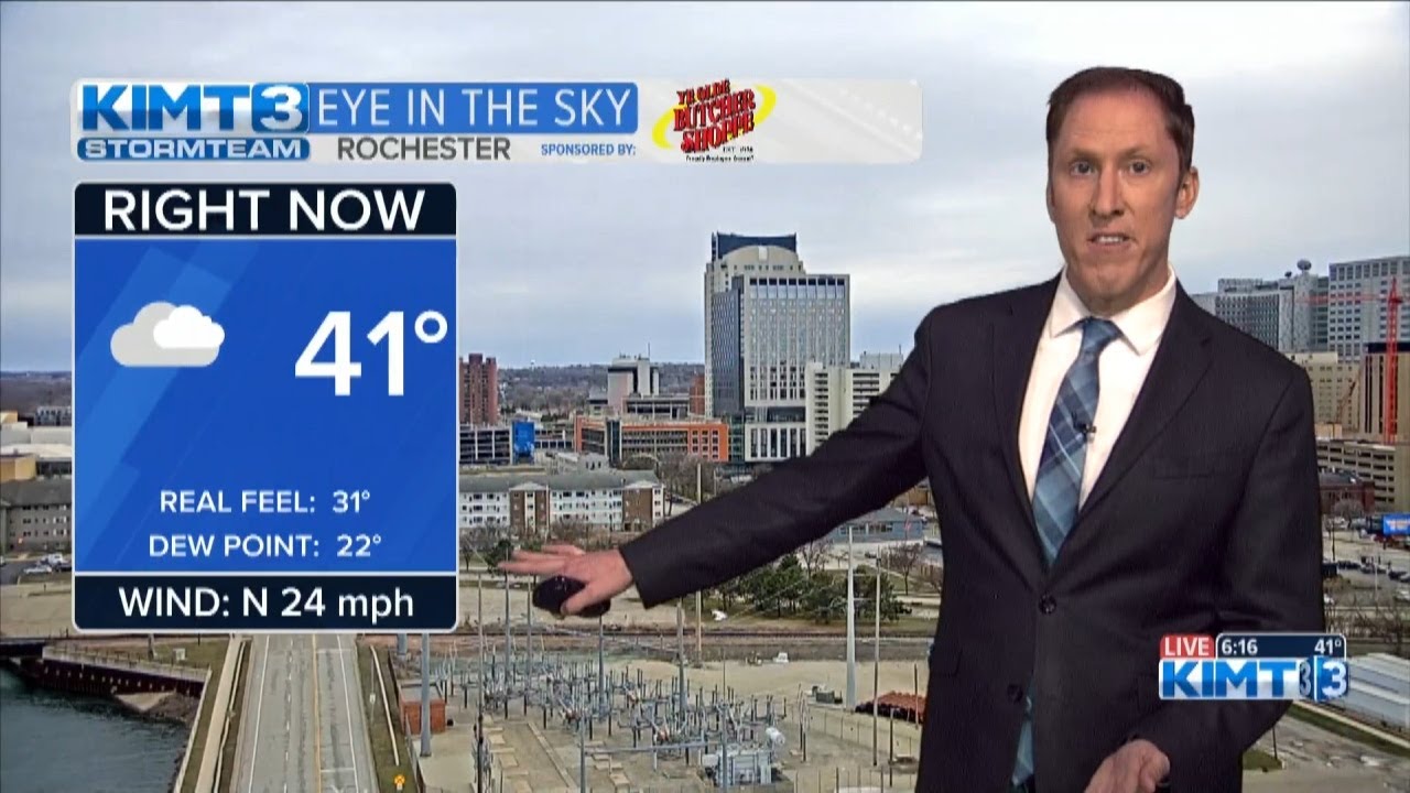 Chief Meteorologist Aaron White is tracking more sunshine and calmer ...