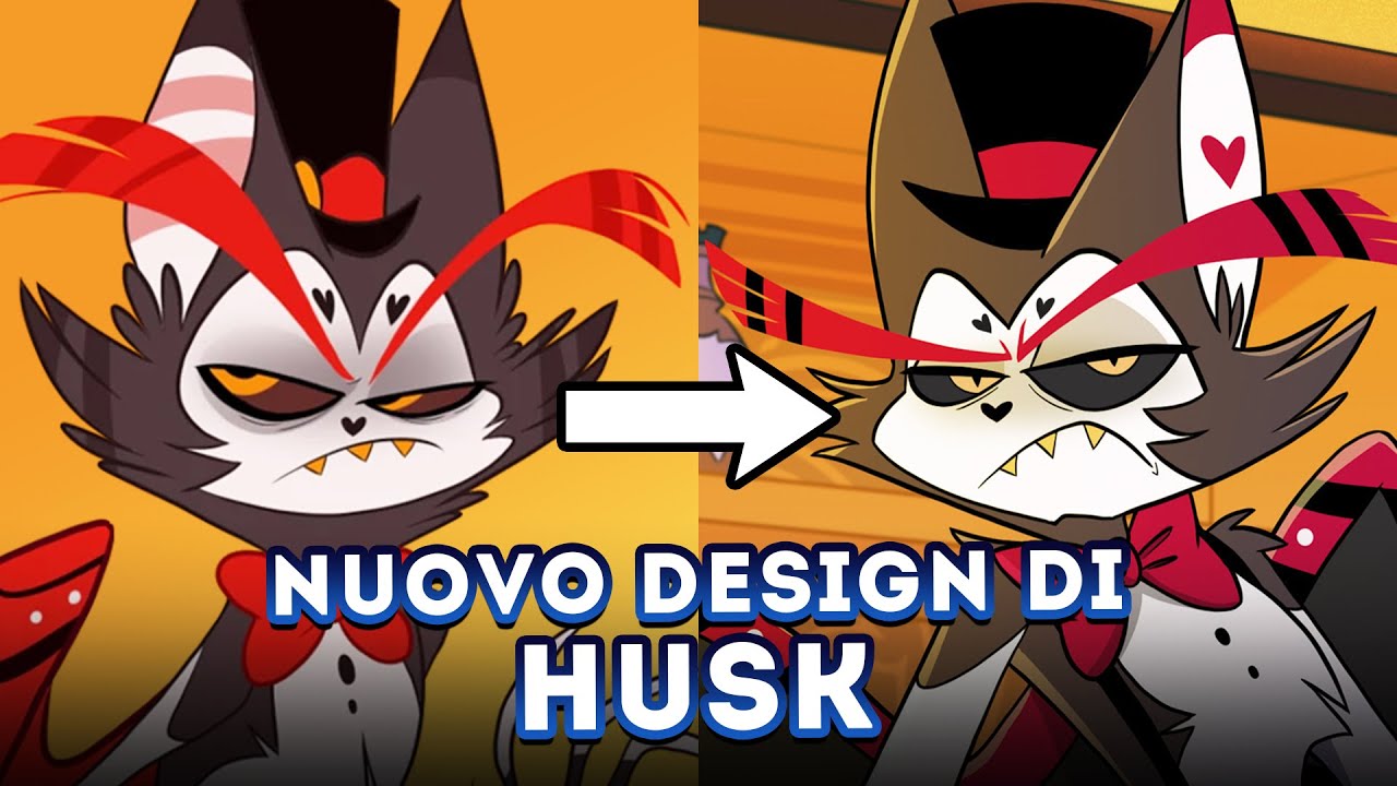 Il NUOVO Design di HUSK - HAZBIN HOTEL ITA - YouTube