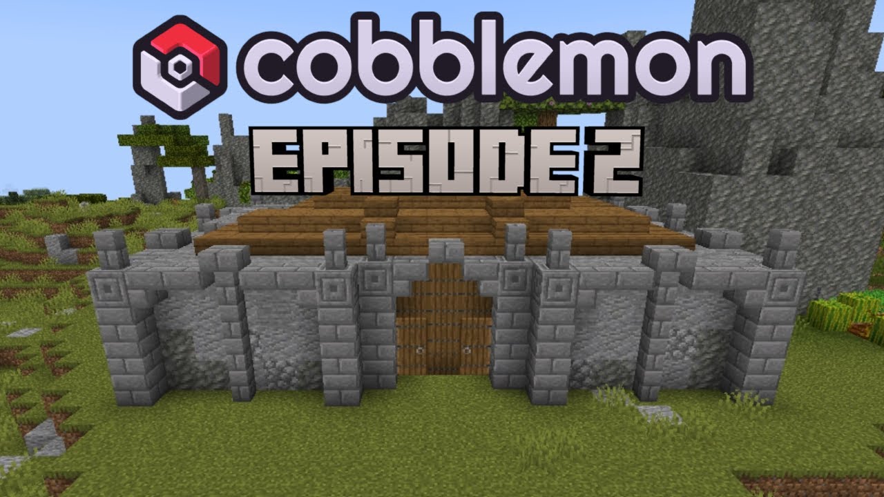 My Starter House in the Minecraft Cobblemon Mod - YouTube