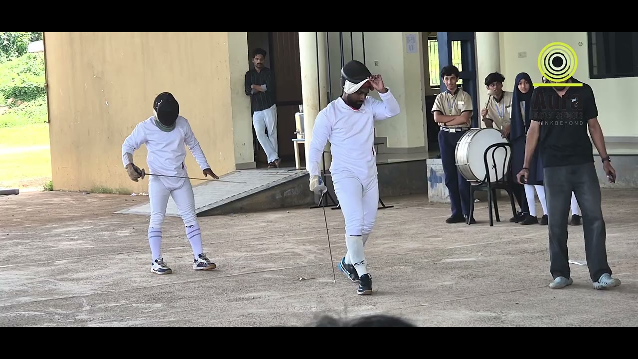 Fencing sports demonstration @ Aura Global Schools, Perinthalmanna ...