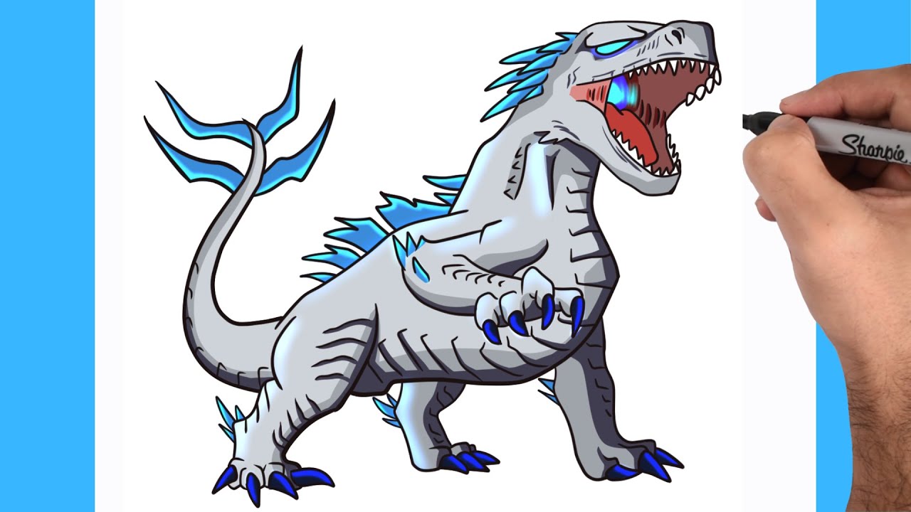 COMO DESENHAR SHIMO GODZILLA THE NEW EMPIRE - YouTube