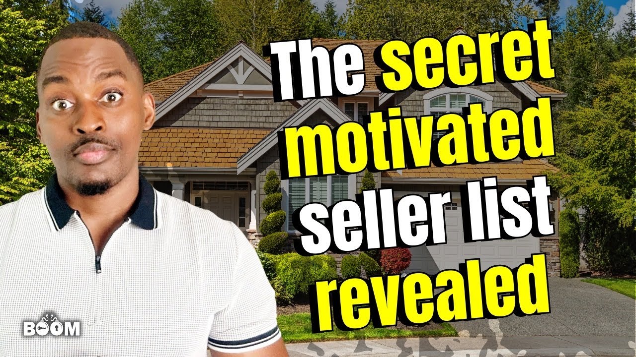 The secret motivated sellers list revealed - YouTube
