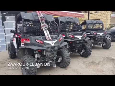 2017 CF Moto - snow test drive - YouTube