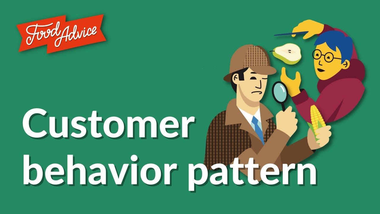 Determining customer behavior pattern. Teaser - YouTube