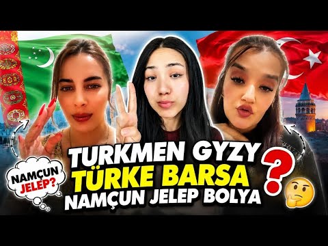 Turkmen gyzy Turke barsa Namcun Jelep bolýa🤔