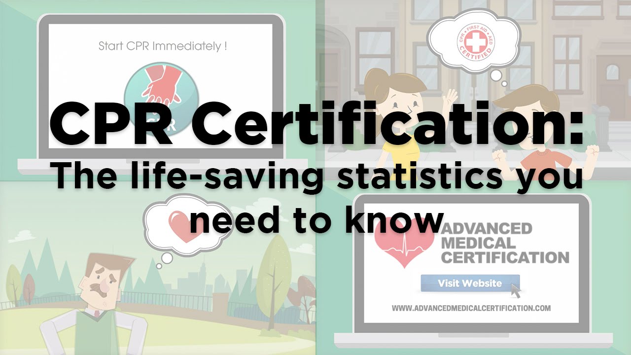 CPR Certification: The life-saving statistics you need to know - YouTube