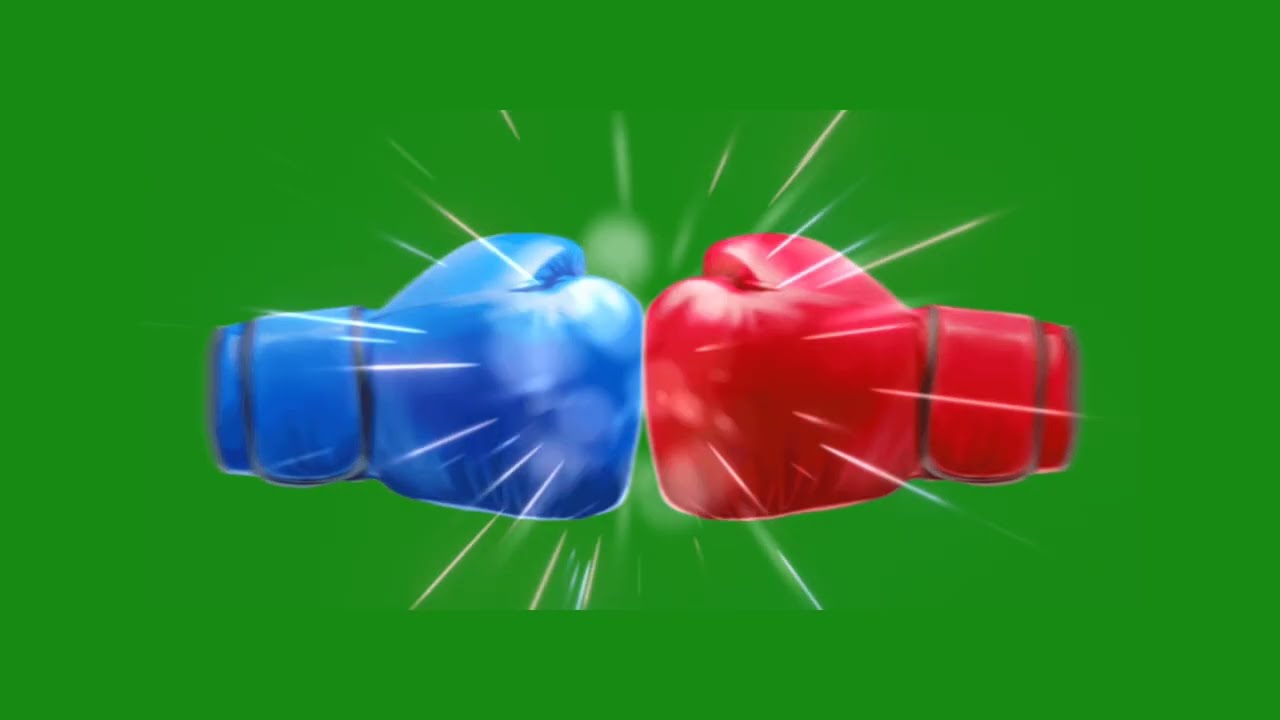 💚 FREE GREEN SCREEN ANIMATED BOXING PUNCH | BILAL CREATION PRODUCTION ...