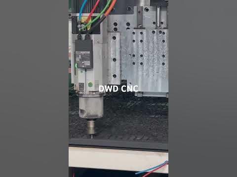 DWD CNC nesting machine work on vacuum table - YouTube