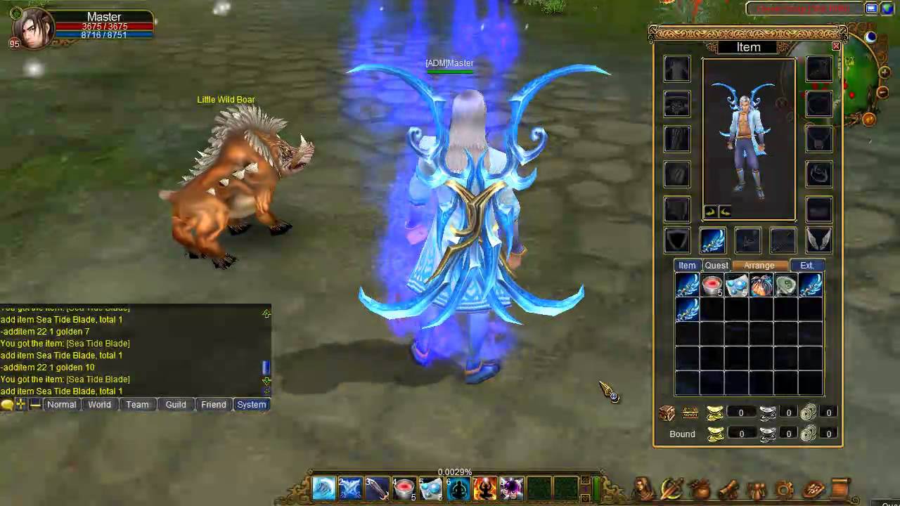 Level 80-90 Wizard Blade in my Private Server - YouTube