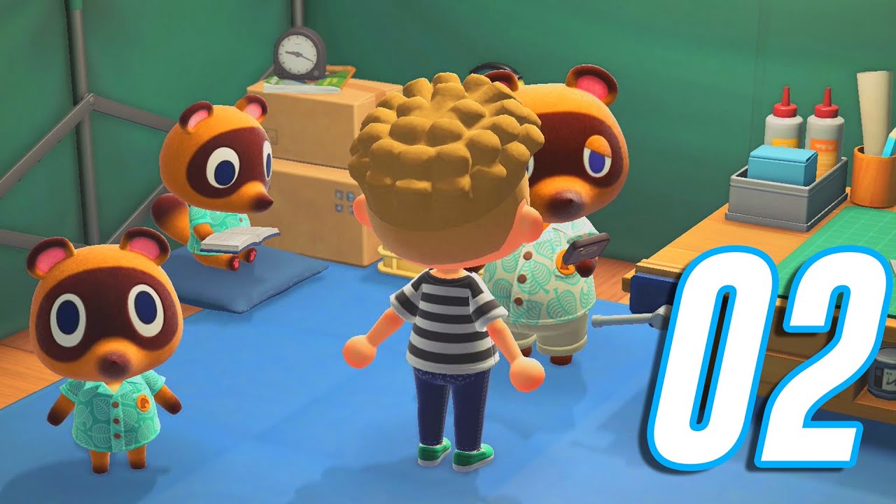 Animal Crossing: New Horizons - Part 2 - PAYING MY DEBTS - YouTube